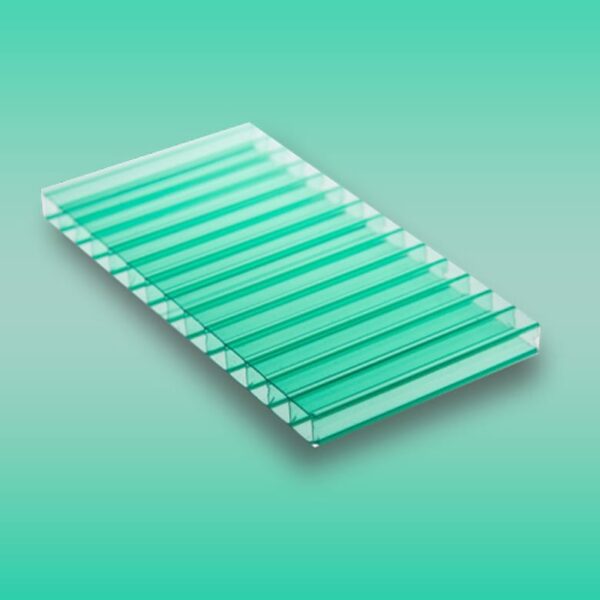 CHAPA DE POLICARBONATO ALVEOLAR – VERDE – 2.100 X 6.000 X 4MM. - Alumini1